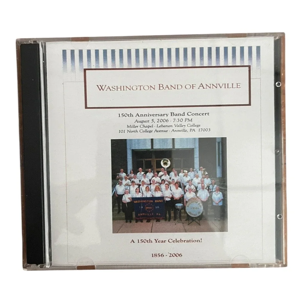 Media | Washington Band Of Annville 15th Anniversary Concert Cd 2006 ...